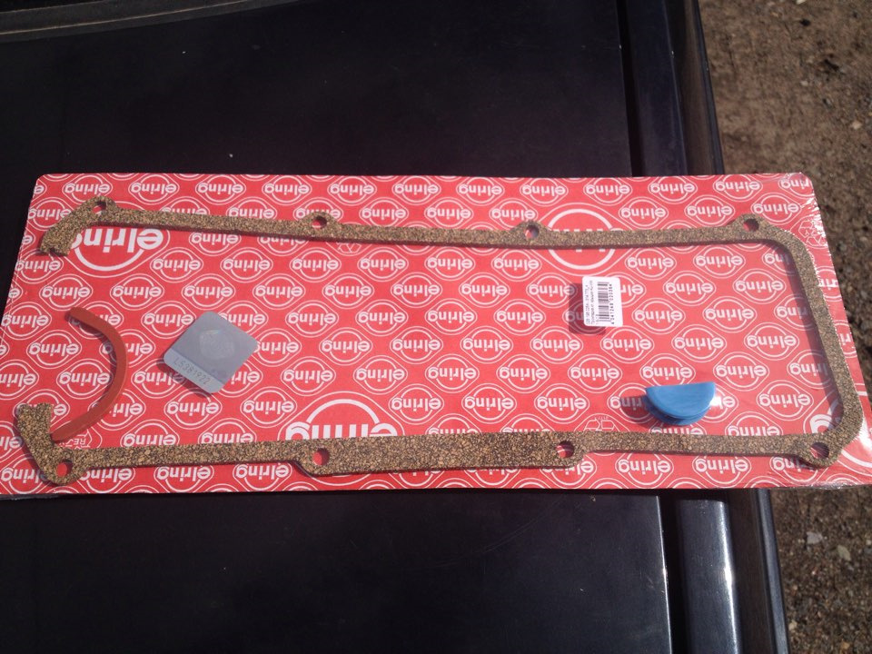 Прокладка клапанной крышки. — Volkswagen Jetta II, 1,6 л, 1991 года ...