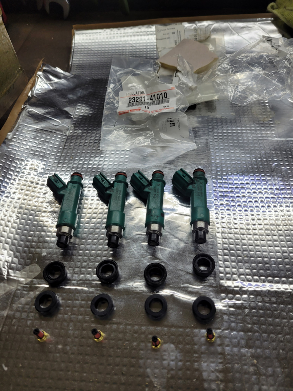 ТО топливных форсунок… — Toyota RAV4 (III), 2,4 л, 2008 года | плановое ...