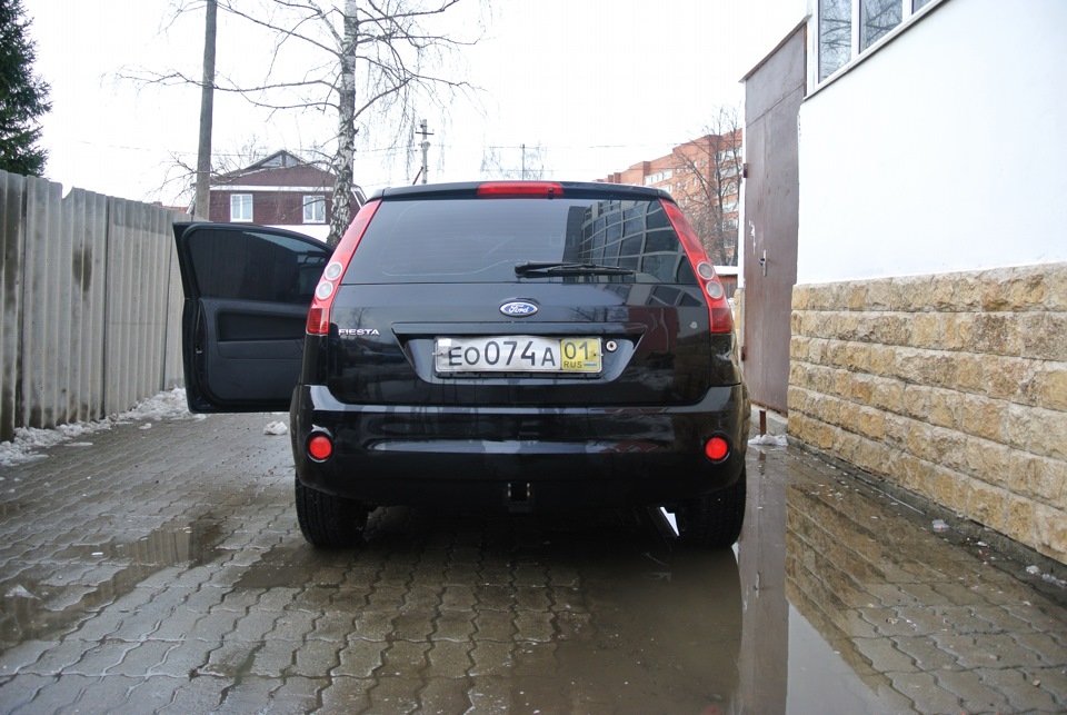 фото после мойки ! — Ford Fiesta (Mk V), 1,6 л, 2007 года | фотография ...