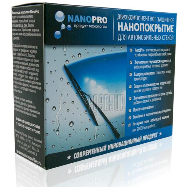 NanoPro гидрофобное покрытие для стекол — Toyota Land Cruiser Prado 150 ...
