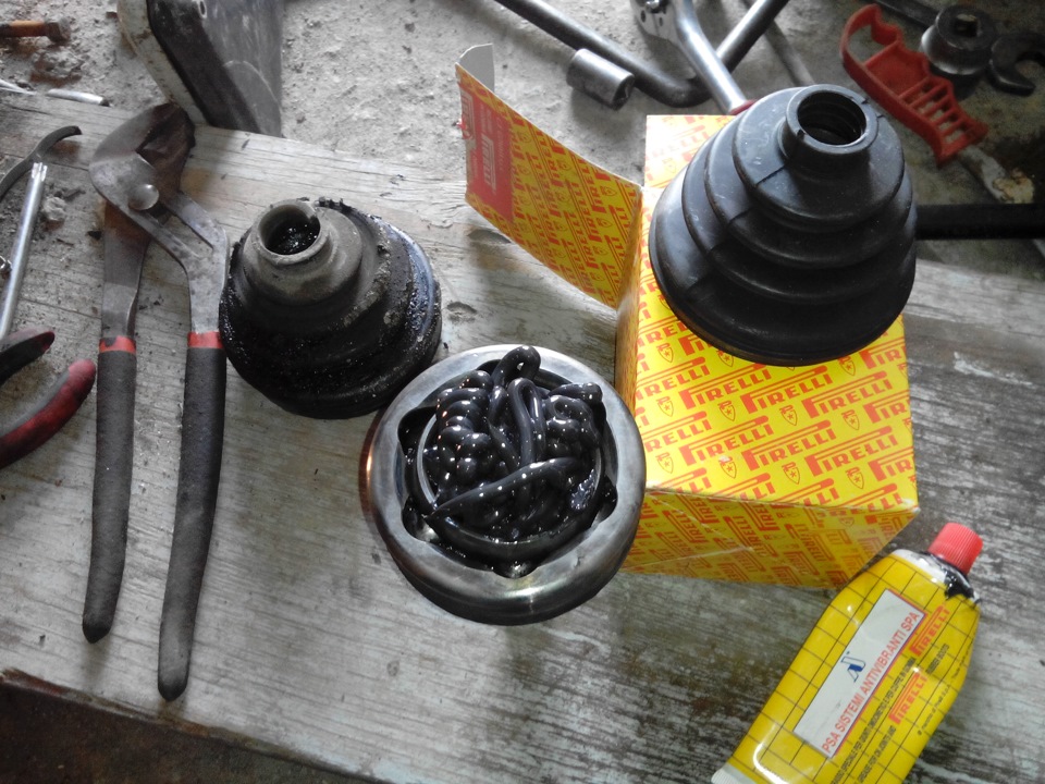 Замена пыльничка шрусса. — Audi 100 Avant (C3), 2,2 л, 1984 года ...