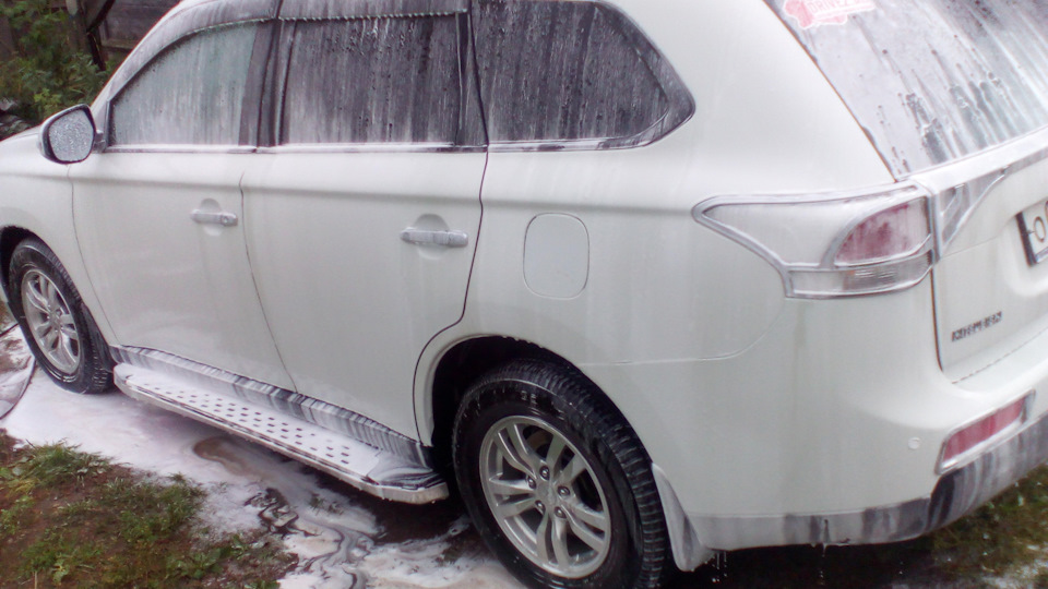 Холодный воск GRASS «Cherry Wax» — Mitsubishi Outlander (3G), 2 л, 2013 ...