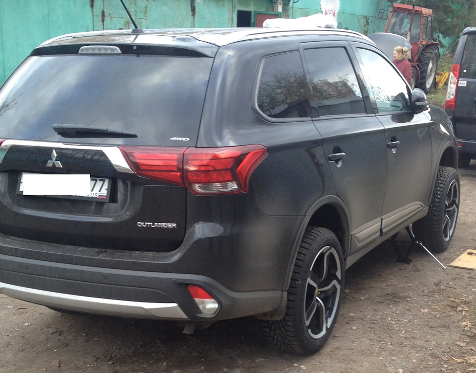 Winter-19R — Mitsubishi Outlander (3G), 2,4 л, 2016 года | колёсные диски | DRIVE2