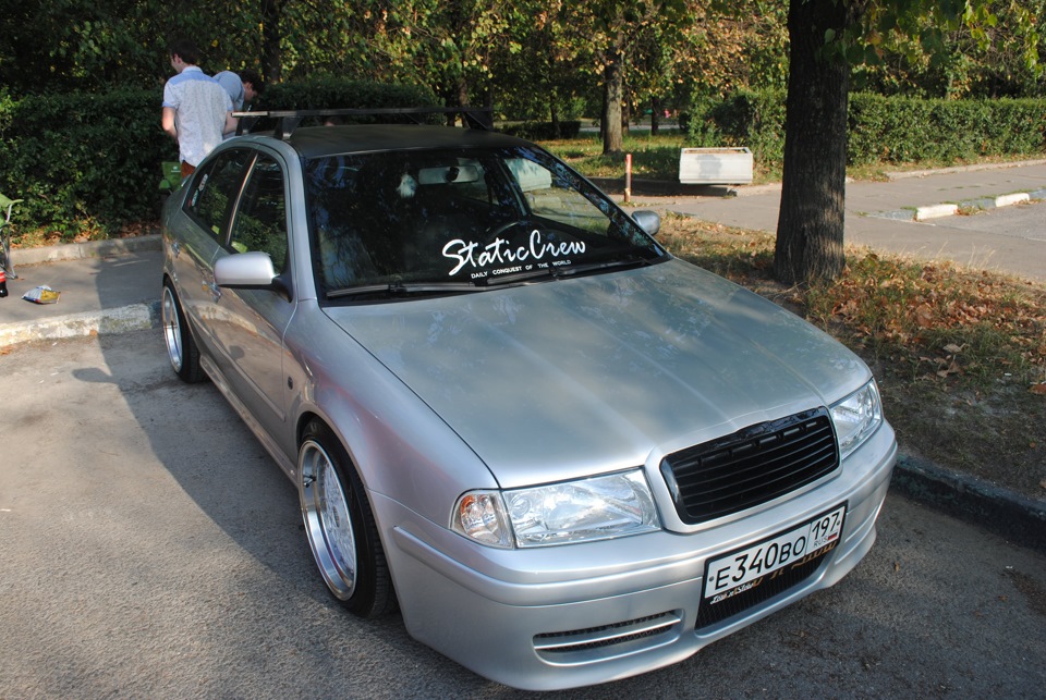 Static Crew — Skoda Octavia A4 Mk1, 1,8 л, 2007 года | встреча | DRIVE2