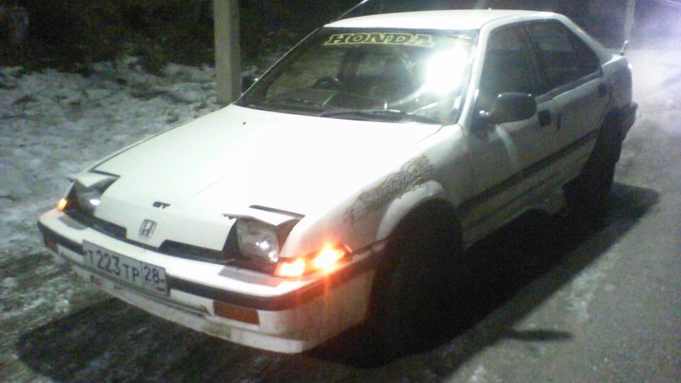 Honda Integra (AV/DA1-DA3) 1.6 бензиновый 1986 | на DRIVE2