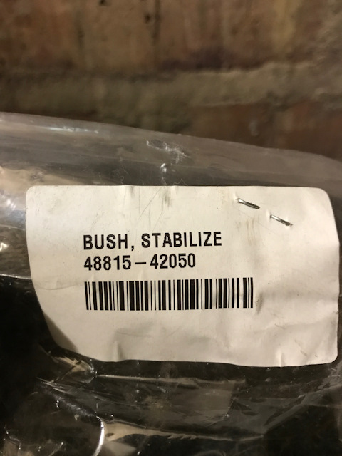 4881542050 Втулка стабилизатора переднего OEM TOYOTA LEXUS | Запчасти ...