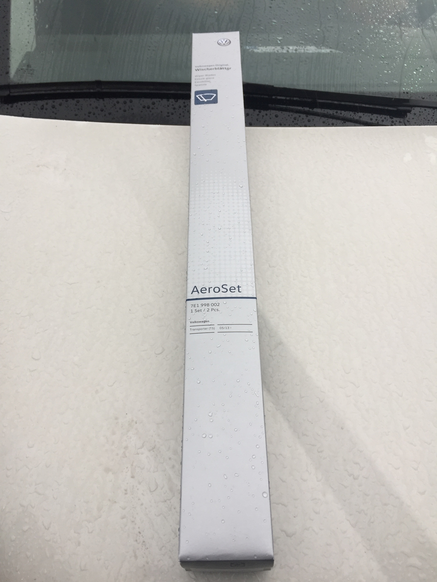 Замена щёток стеклоочистителя — Volkswagen Multivan (T5), 2 л, 2015 ...