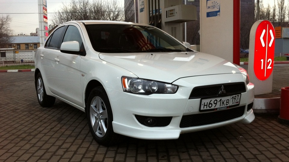 Mitsubishi Lancer X 1.8 бензиновый 2008 | 1,8 CVT на DRIVE2