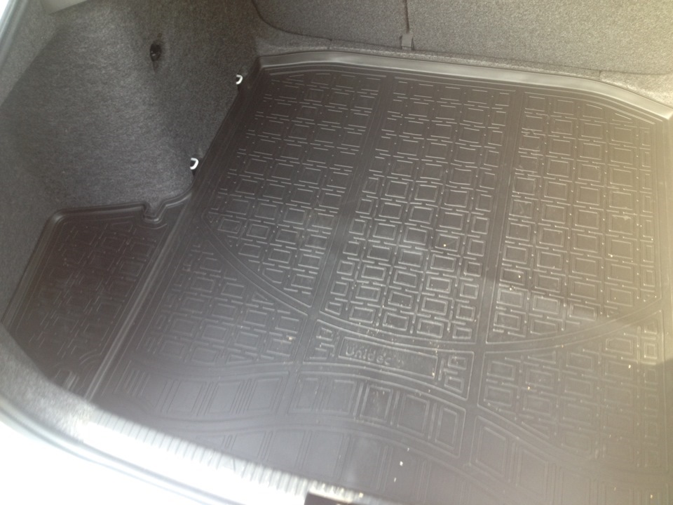 Крюк за крюк + коврик — Skoda Octavia A7 Mk3, 1,6 л, 2015 года ...