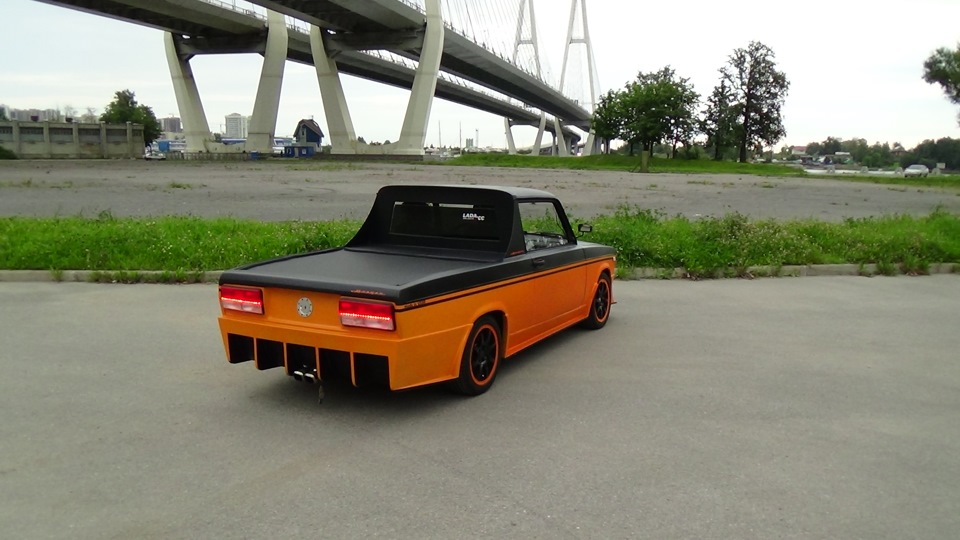 Ute и Вантовый мост — Lada 2105, 1,5 л, 1987 года | путешествие | DRIVE2