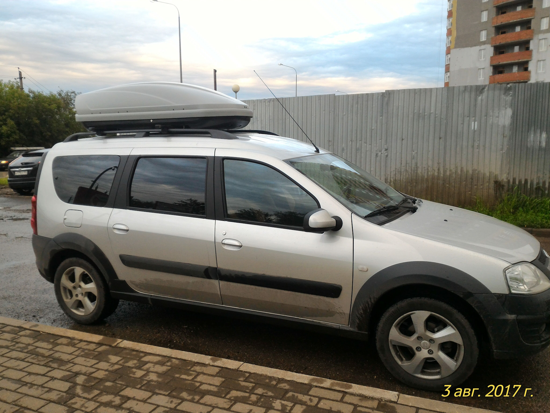 Запись, 3 августа 2017 — Lada Largus Cross, 1,6 л, 2016 года | аксессуары | DRIVE2