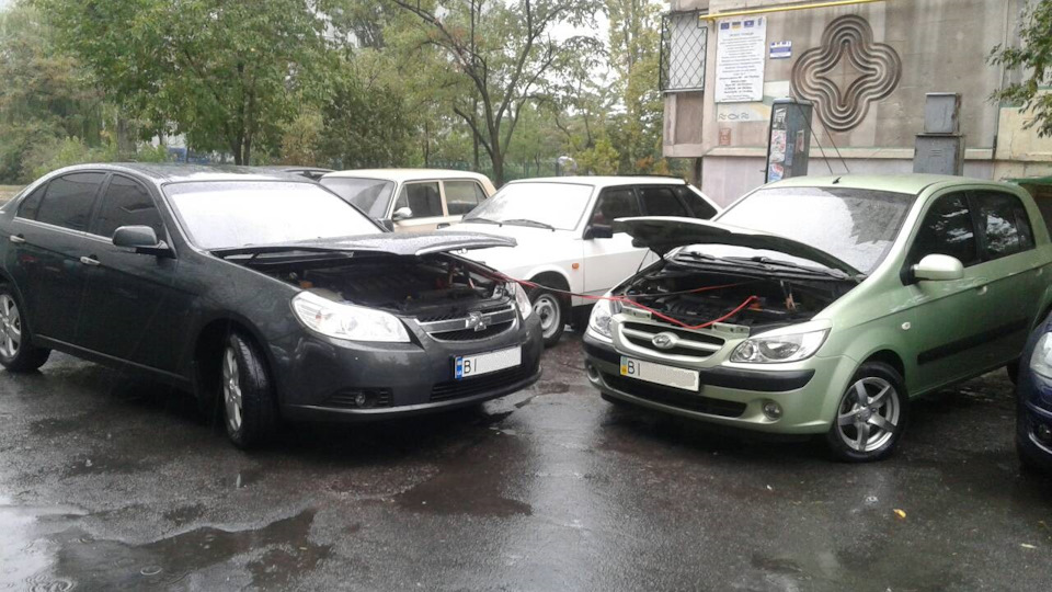 Подготовка к земле! (новый аккумулятор) — Hyundai Getz, 1,6 л, 2007 ...