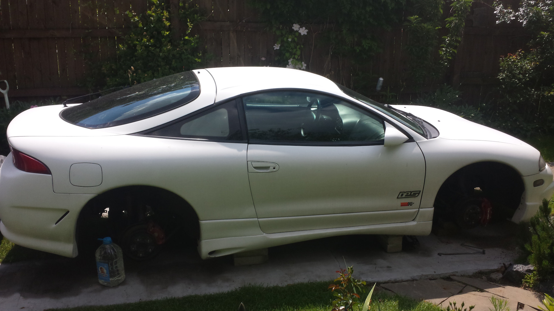 Освежили колеса — Mitsubishi Eclipse (2G), 2 л, 1997 года | колёсные ...