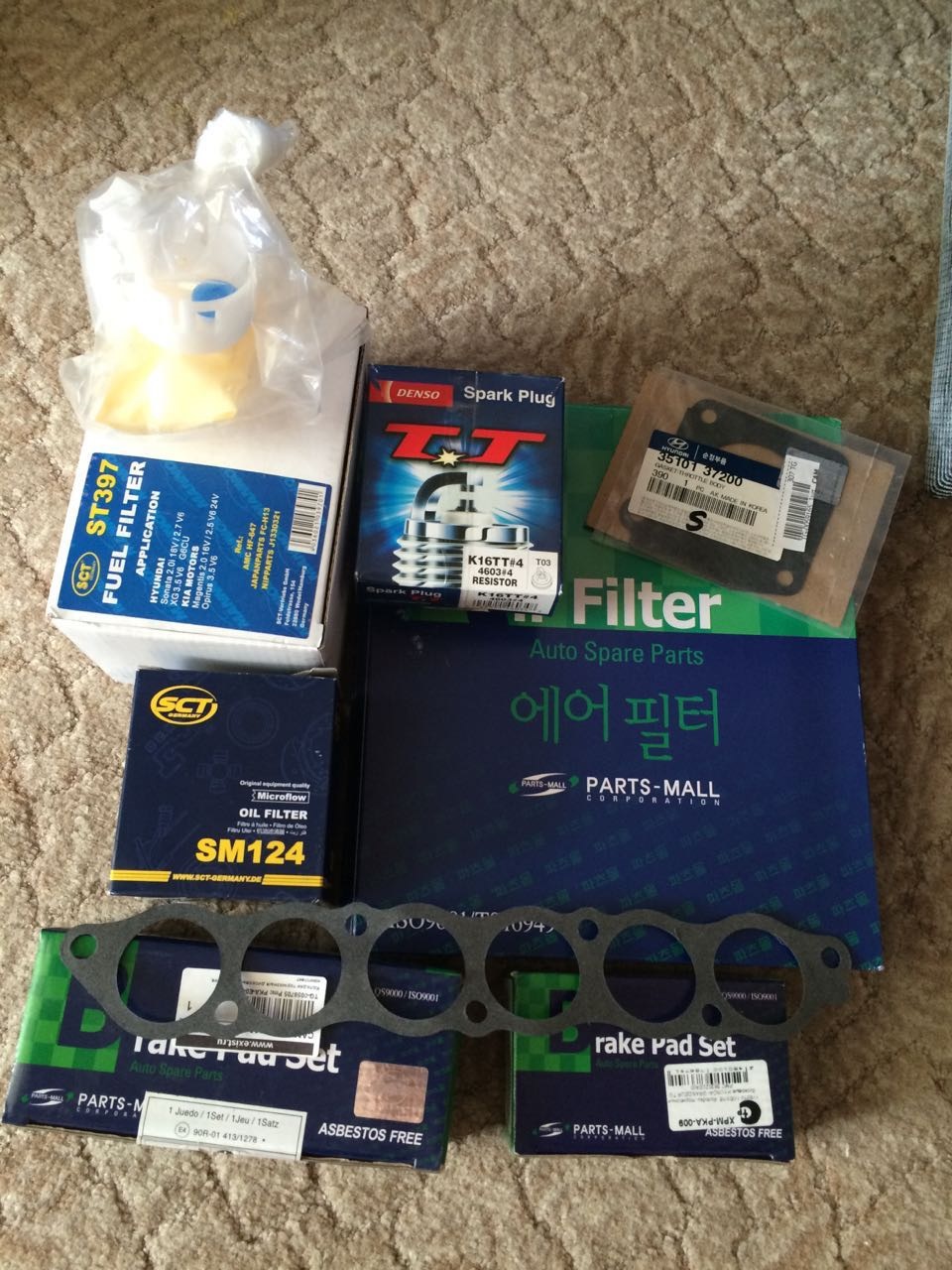 3510137200 Прокладка дроссельной заслонки KIA HYUNDAI | Запчасти на DRIVE2