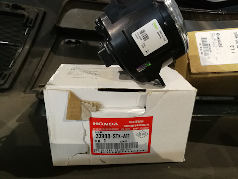 33900STKA11 Фара противотуманная левая Honda | Запчасти на DRIVE2