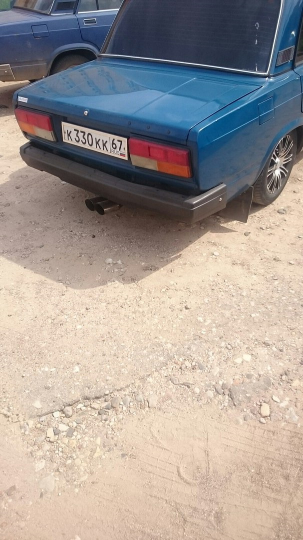 #3Глушитель — Lada 21073, 1,6 л, 2008 года | стайлинг | DRIVE2