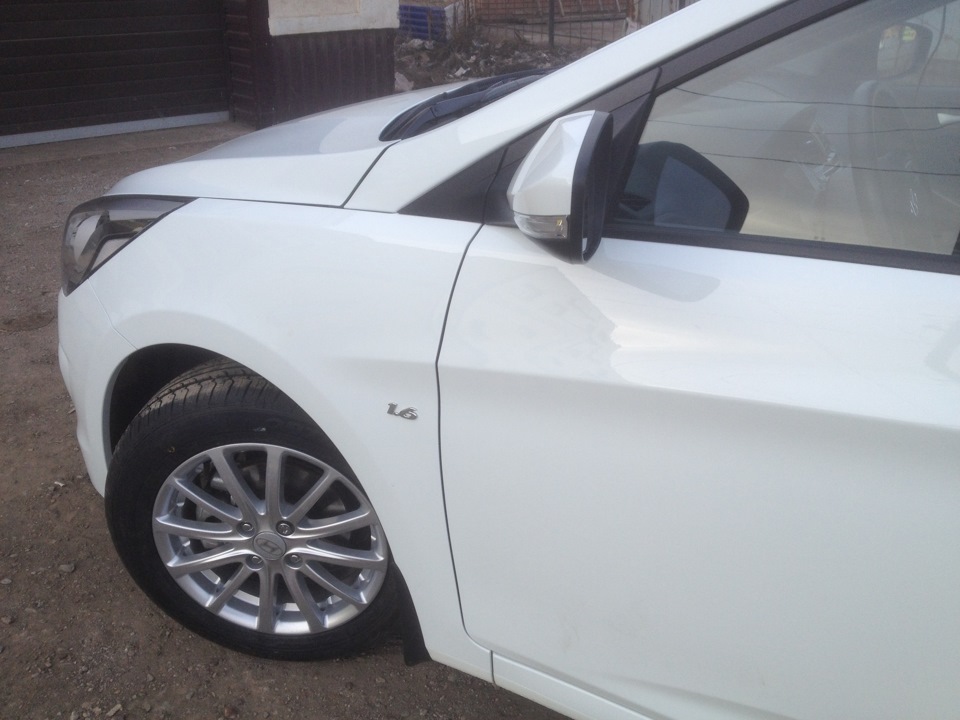 Replica wheels — Hyundai Solaris (1G), 1,6 л, 2014 года | колёсные ...