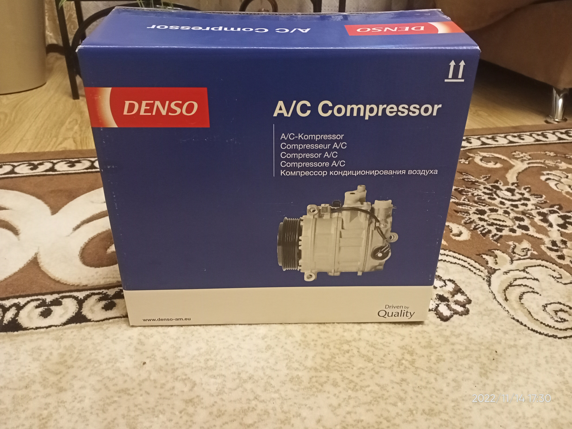 Компрессор кондиционера DENSO DCP 23030 — Renault Megane III, 1,5 л, 2010 года | запчасти | DRIVE2