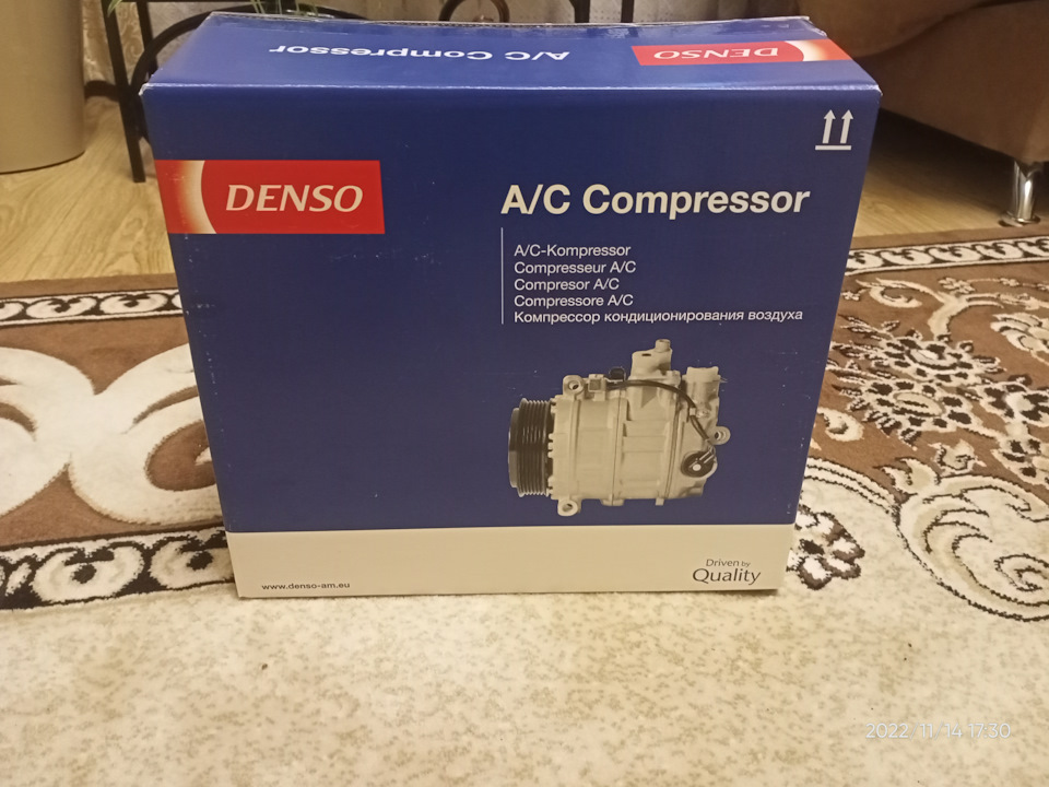 Компрессор кондиционера DENSO DCP 23030 — Renault Megane III, 1,5 л, 2010 года | запчасти | DRIVE2