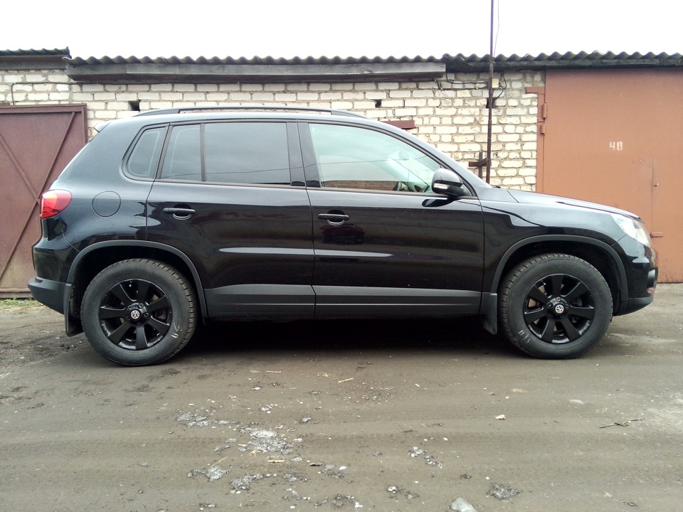 #2 Диски для зимней резины. — Volkswagen Tiguan (1G), 2 л, 2012 года ...