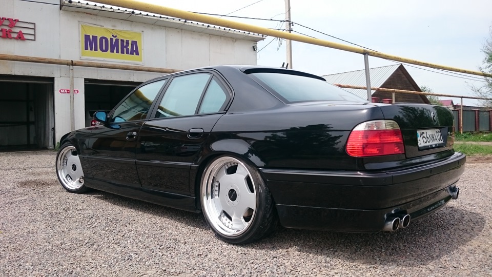 Work Euroline R20 на BMW e38 — BMW 7 series (E38), 4,4 л, 1996 года ...