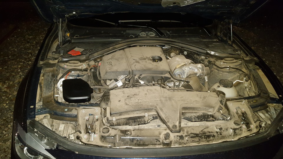 Крышка блока управления — BMW 3 series (F30), 1,6 л, 2014 года ...