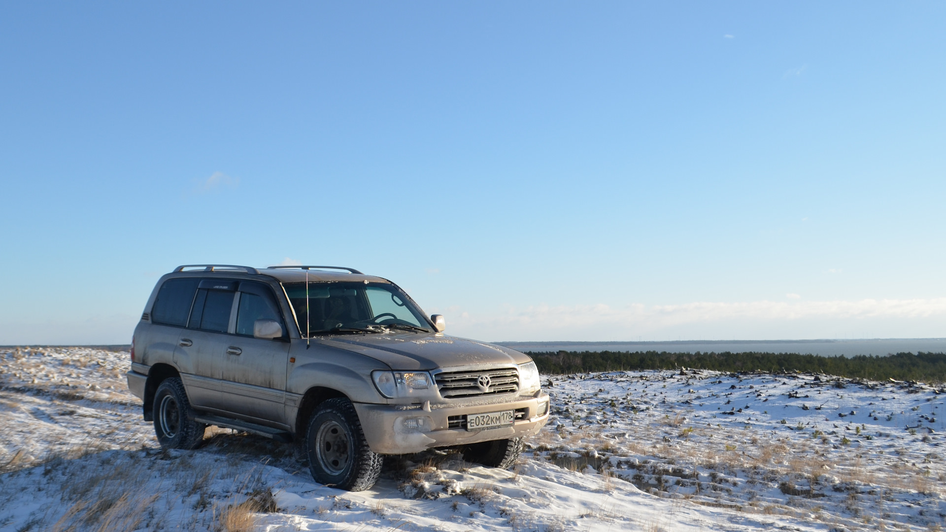 Toyota Land Cruiser 100 4.2 дизельный 2002 | 105 STD $golden bus$ на DRIVE2