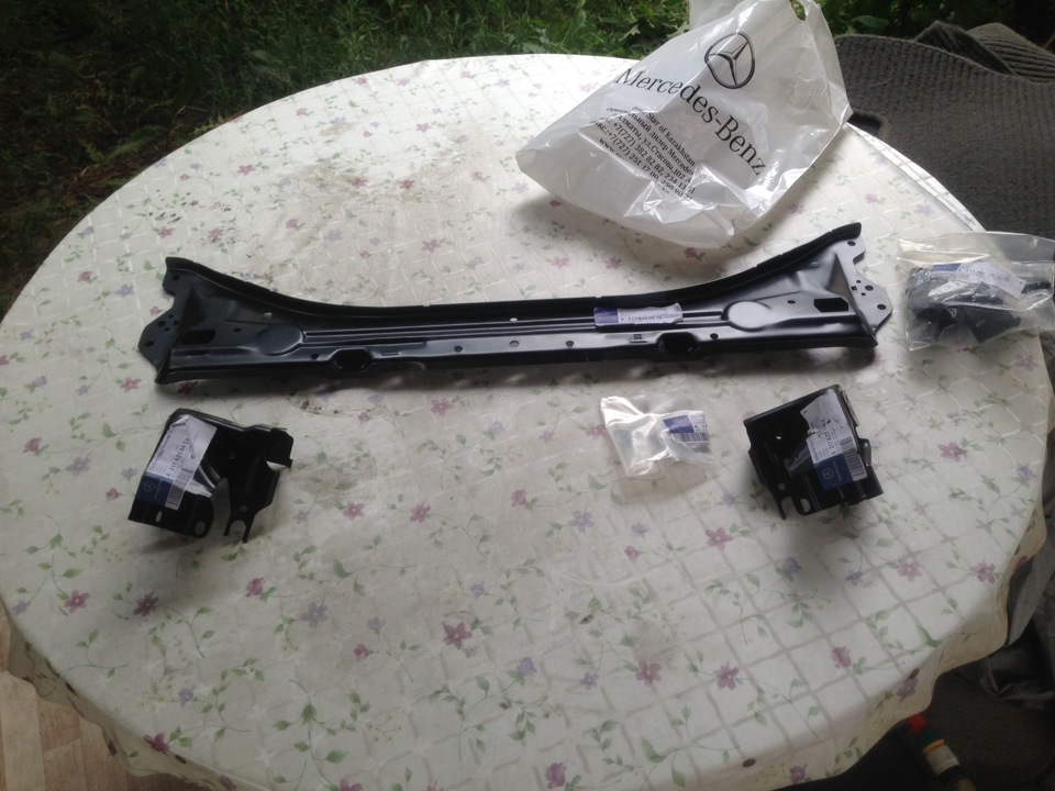 Новая порция запчастей. — Mercedes-Benz E-Class (W211), 2,6 л, 2003 ...