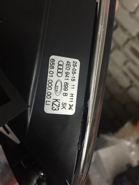 4E0941699B Фара противотуманная VAG | Запчасти на DRIVE2