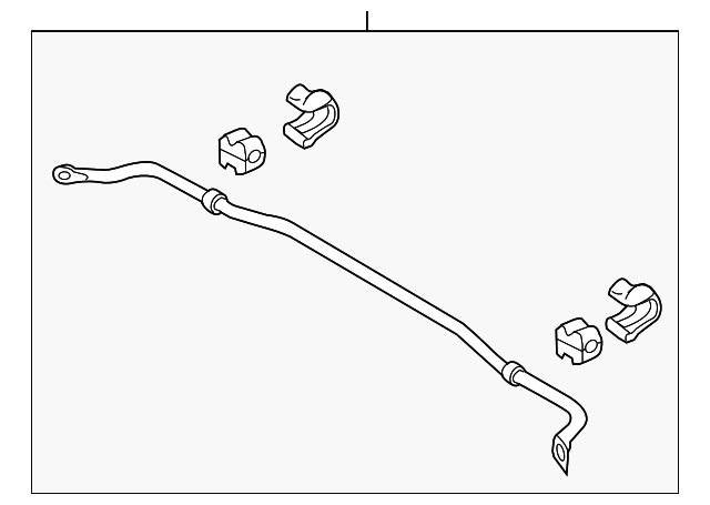 555103W000SJ Стабилизатор поперечной устойчивости KIA HYUNDAI ...