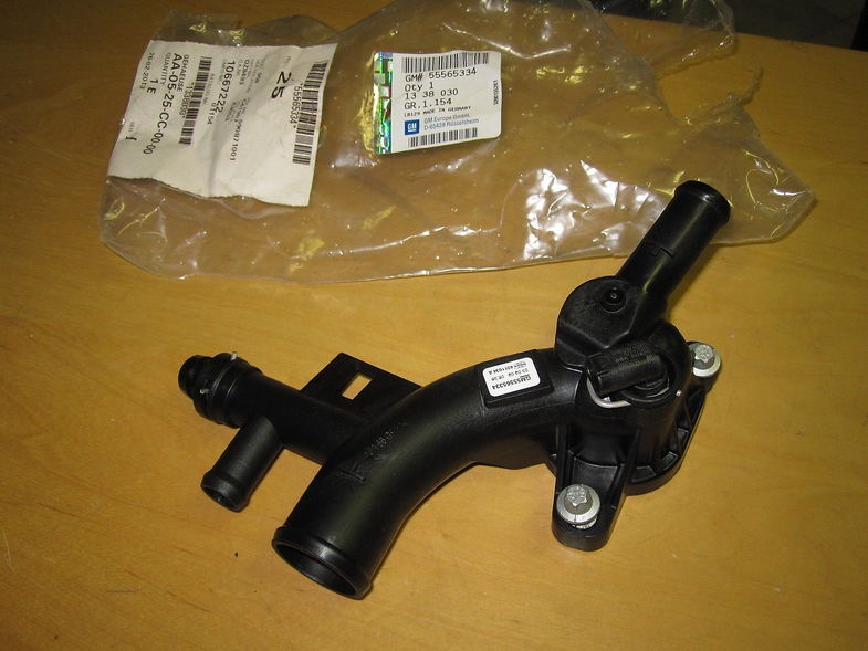 55565334 Патрубок водяной GM | Запчасти на DRIVE2