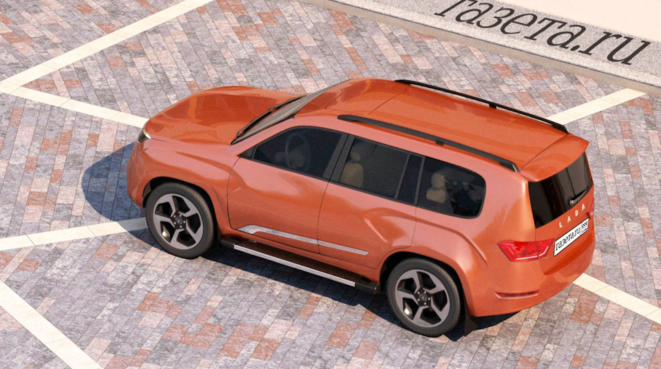 Эксклюзив: появились кадры первого большого внедорожника Lada — DRIVE2