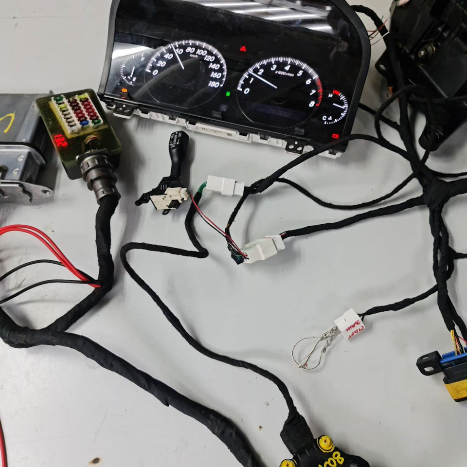 3uz fe 6at Crown Majesta uzs 186. Автономная электрика двс 3uz fe 6at ...