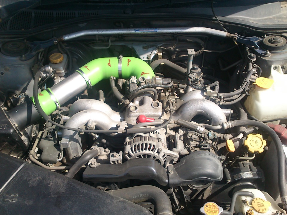 фото впуска — Subaru B4 (BE), 2,5 л, 2001 года | фотография | DRIVE2