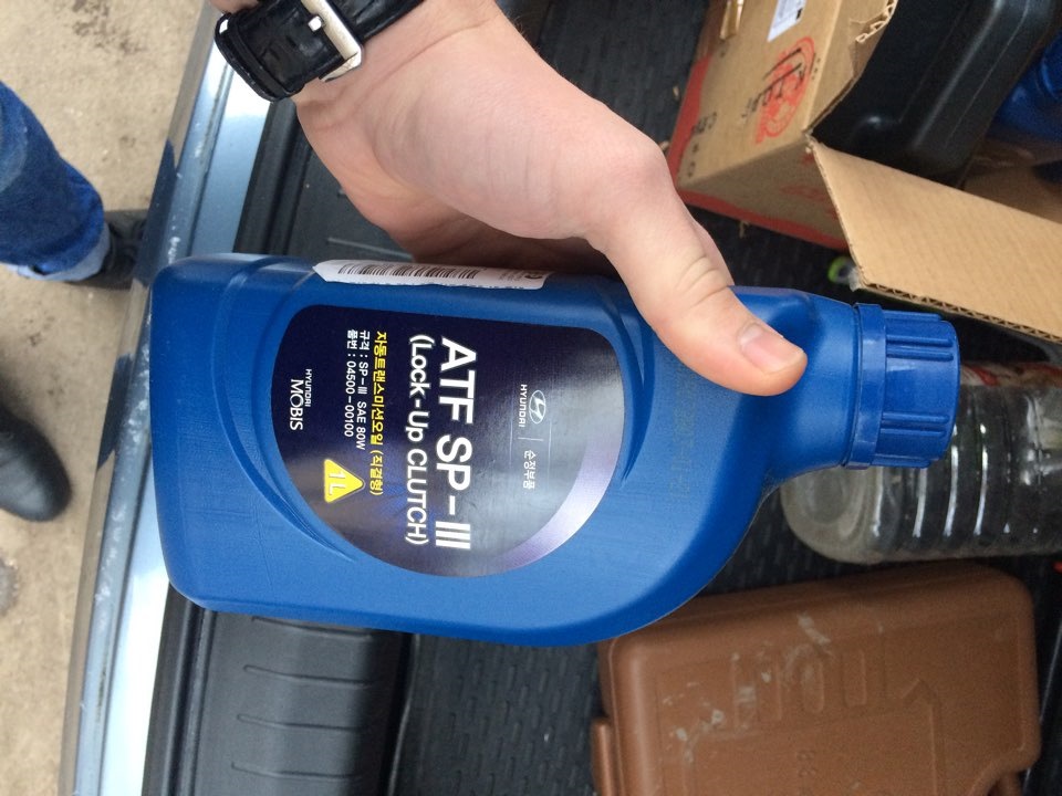 0450000100 МАСЛО ТРАНСМИССИОННОЕ МИНЕРАЛЬНОЕ, МАРКИ "ATF SP III" KIA ...