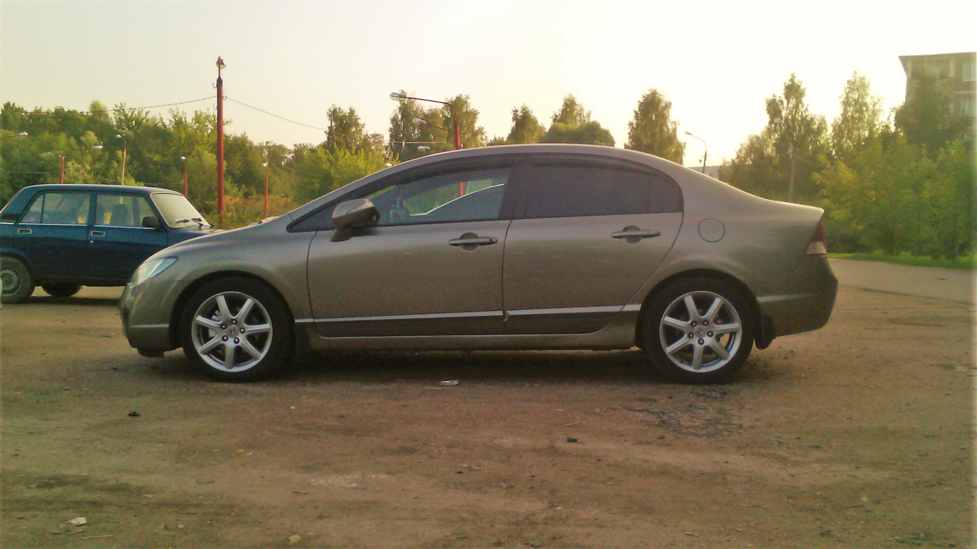 Проставки под пружины. — Honda Civic 4D (8G), 1,8 л, 2008 года | своими ...