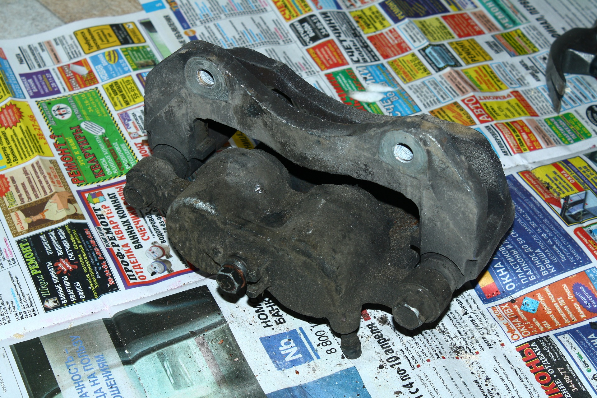 Тормоза от аутлендера — Mitsubishi Lancer IX, 2 л, 2006 года | тюнинг ...