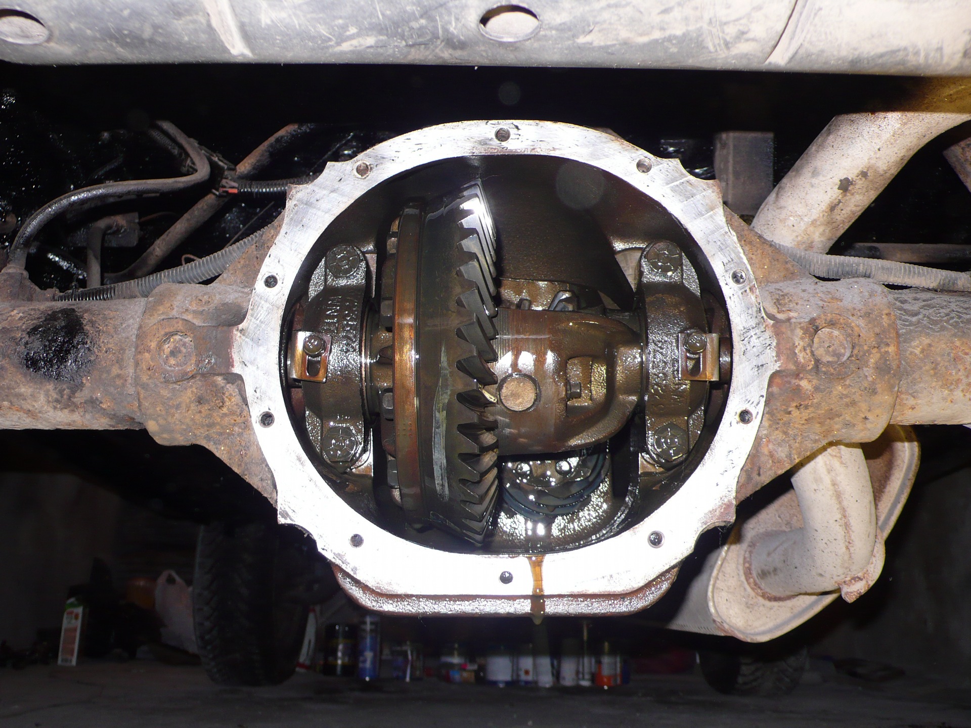 Chrysler 8.25 Rear End — Jeep Cherokee (XJ), 2,5 л, 1994 года ...