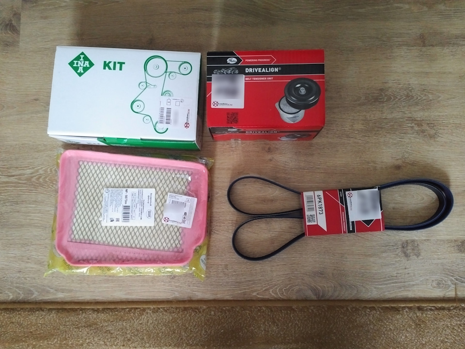 Замена ремня ГРМ, ремня генератора и роликов — Chevrolet Lacetti SW, 1 ...