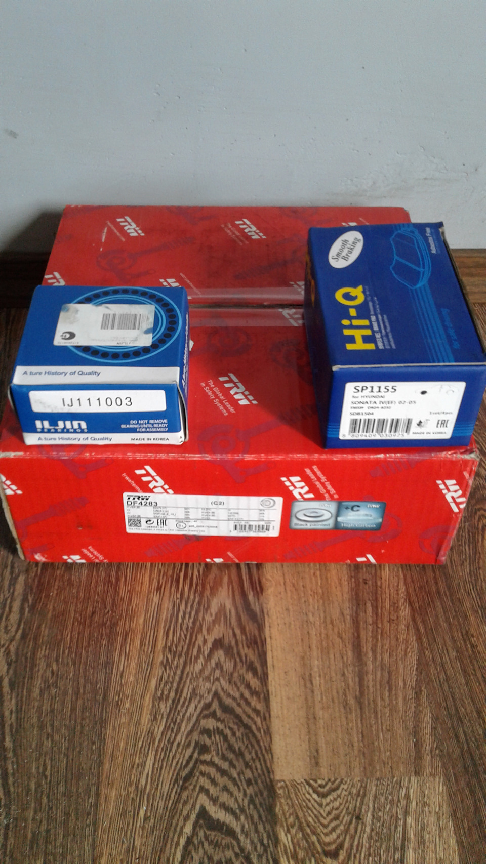 SP1155 Колодки тормозные передние SANGSIN | Запчасти на DRIVE2