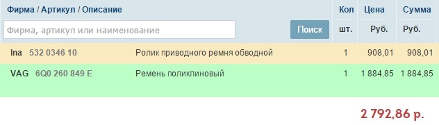 532034610 Ролик ремня приводного INA | Запчасти на DRIVE2