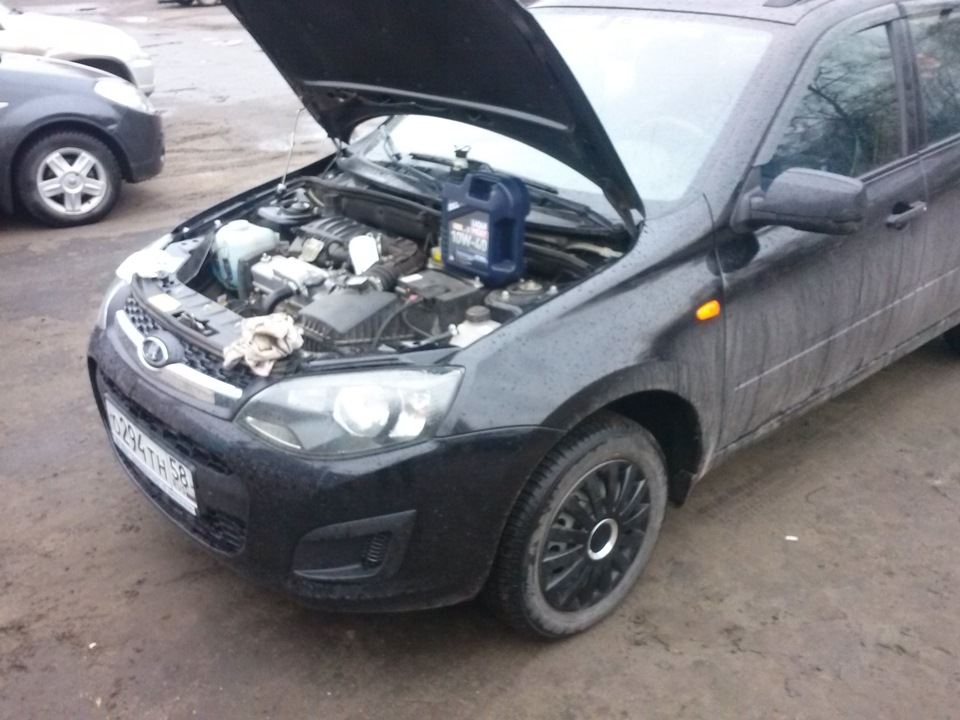 Открытие сезона — Lada Калина Универсал (2G), 1,6 л, 2013 года | своими ...