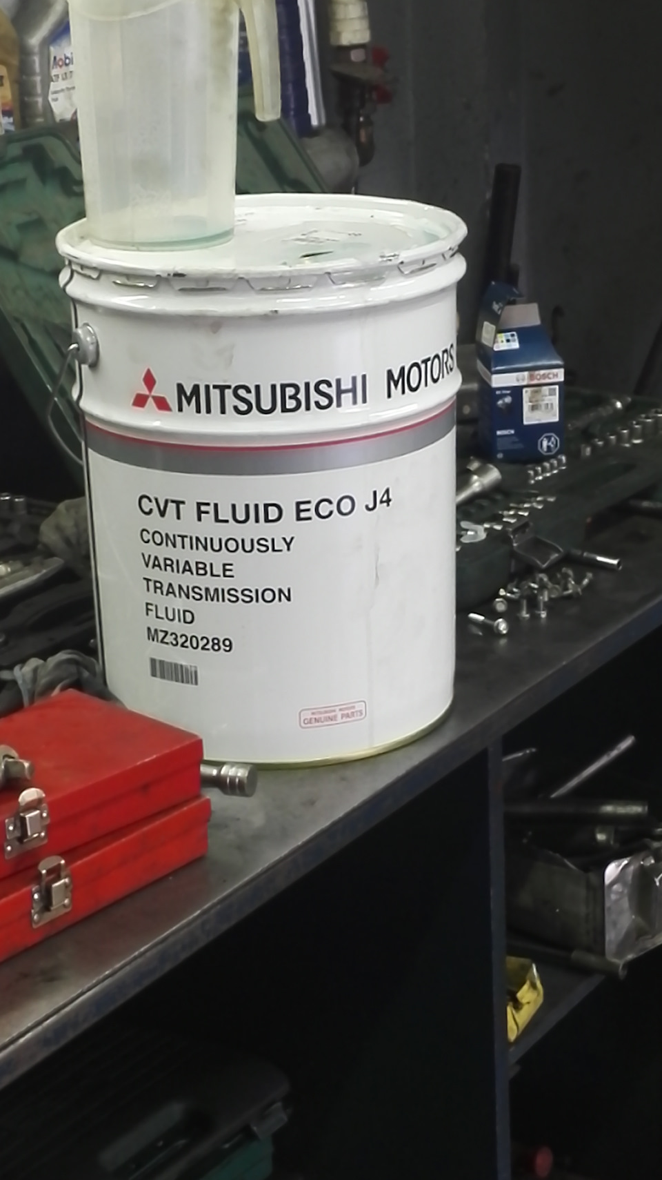 MZ320289 Жидкость для вариатора cvtf 20 л Mitsubishi | Запчасти на DRIVE2