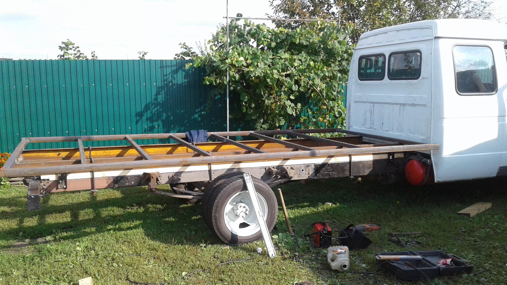 Евро платформа ч.1 — ГАЗ Газель, 2,9 л, 2005 года | своими руками | DRIVE2