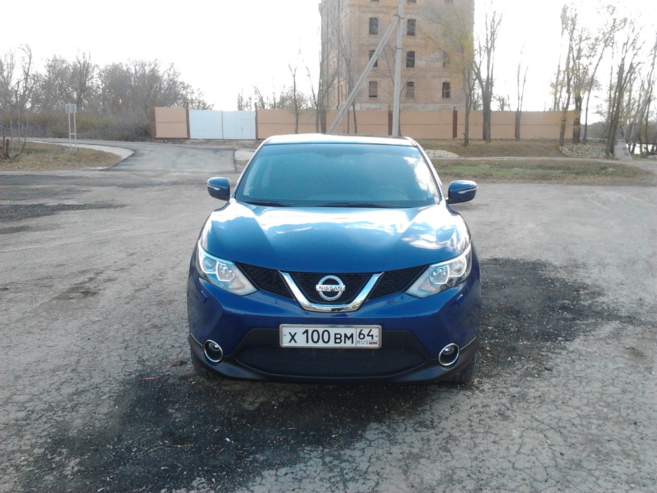 сетка защиты радиатора — Nissan Qashqai (2G), 2 л, 2014 года ...