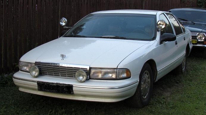 Chevrolet Caprice (4G) 5.7 бензиновый 1995 | 9C1 POLICE INTERCEPTOR на ...