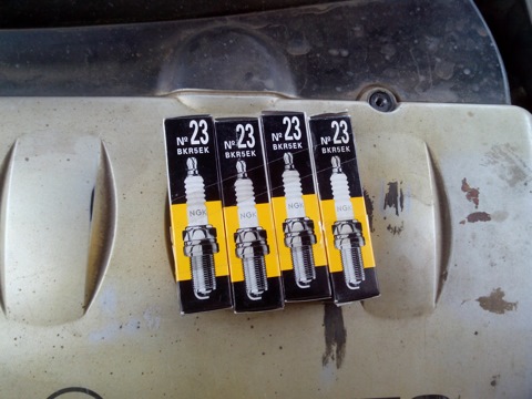 BKR5EK Свеча зажигания 4483 NGK | Запчасти на DRIVE2