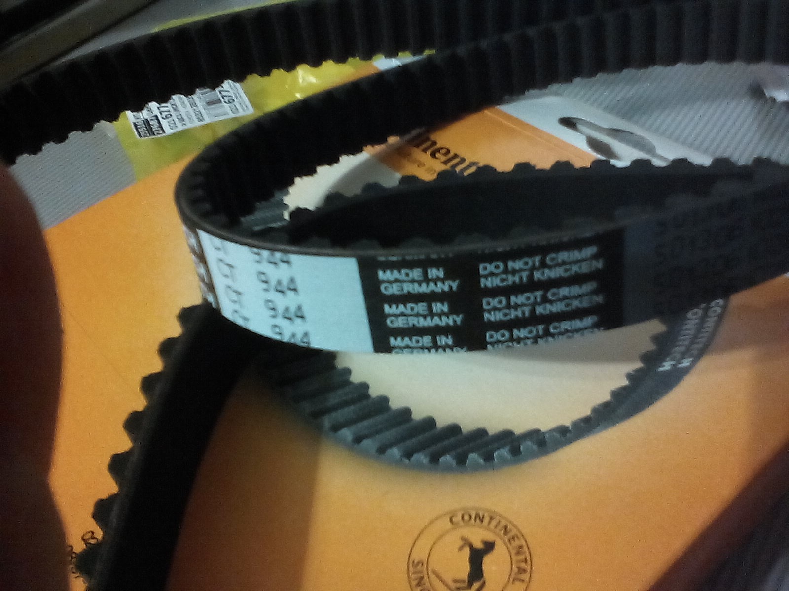 Взапас прикупил ремни ГРМ ( ContiTech ) — Volkswagen Caddy (3G), 1,4 л ...