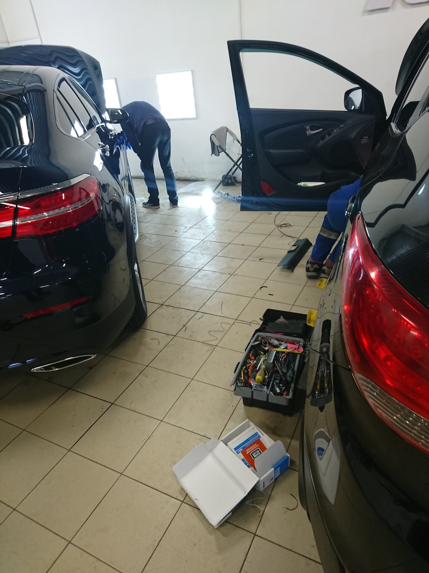 Starline e63 — Hyundai ix35, 2 л, 2012 года | аксессуары | DRIVE2