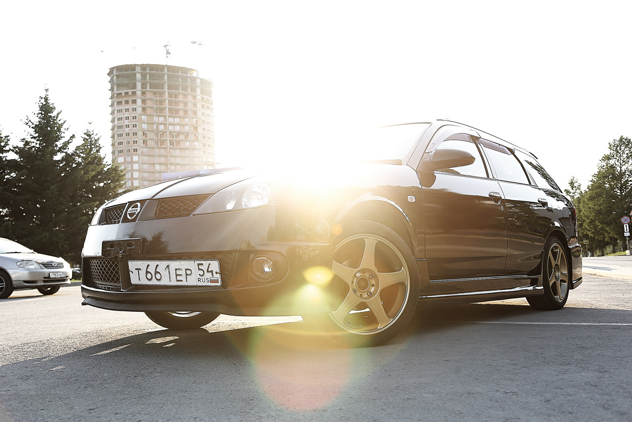 Новый внешний вид моего Wingroad в 2016 году — Nissan Wingroad (Y11), 1 ...